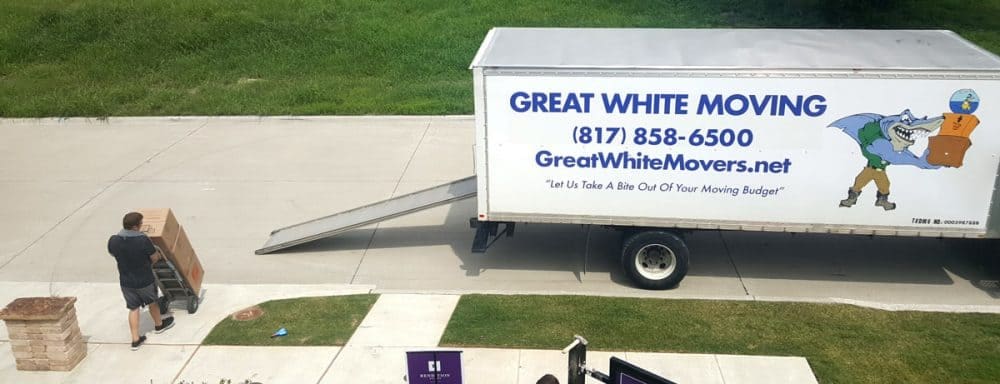 Great White Moving Company Fort Worth TX | Movers Fort Worth